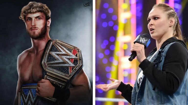 Ronda Rousey Says Logan Paul Should Dethrone Roman Reigns At WWE Crown ...