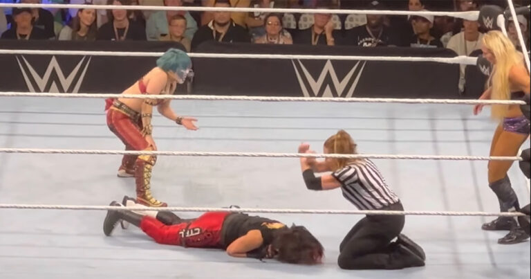 WATCH: Bayley Suffered An Injury At WWE Live Event In Salisbury